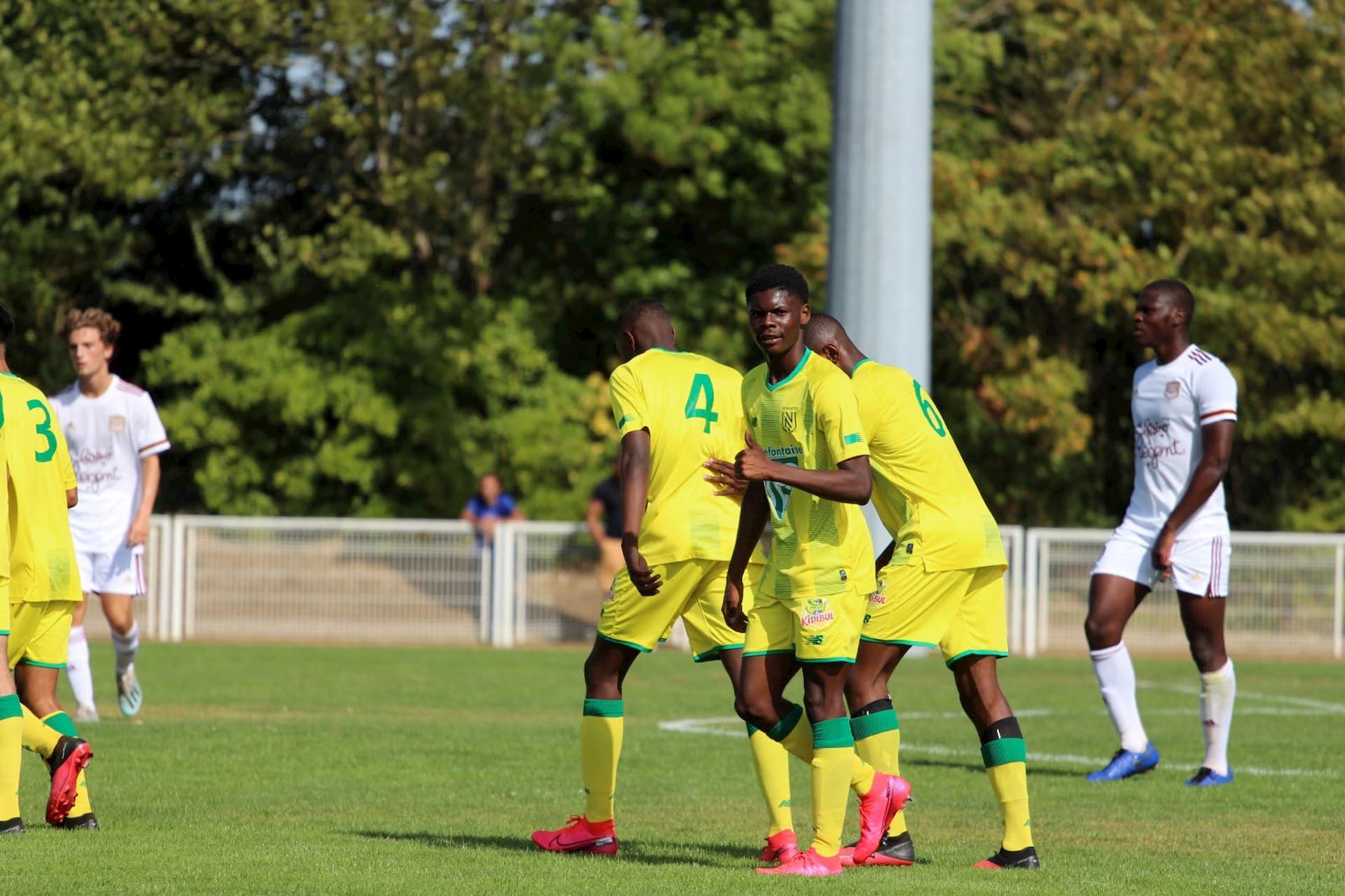 U19 : 1er match et 1ère victoire face à Bordeaux (0-4) en amical