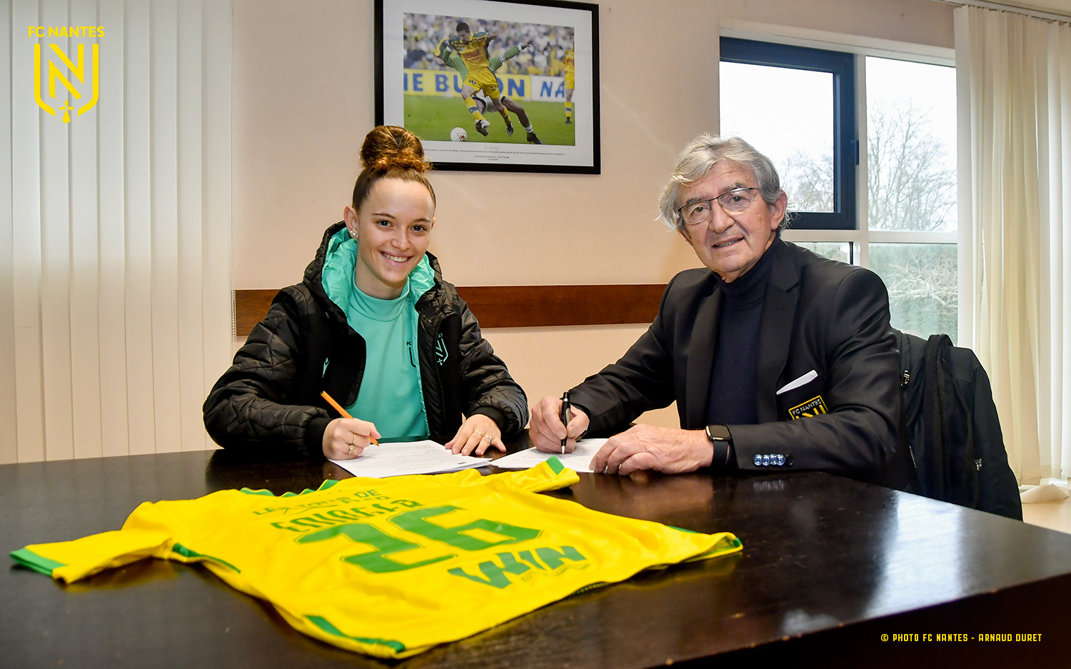 Féminines FC Nantes : Thelma Eninger signe officiellement avec les Canaries