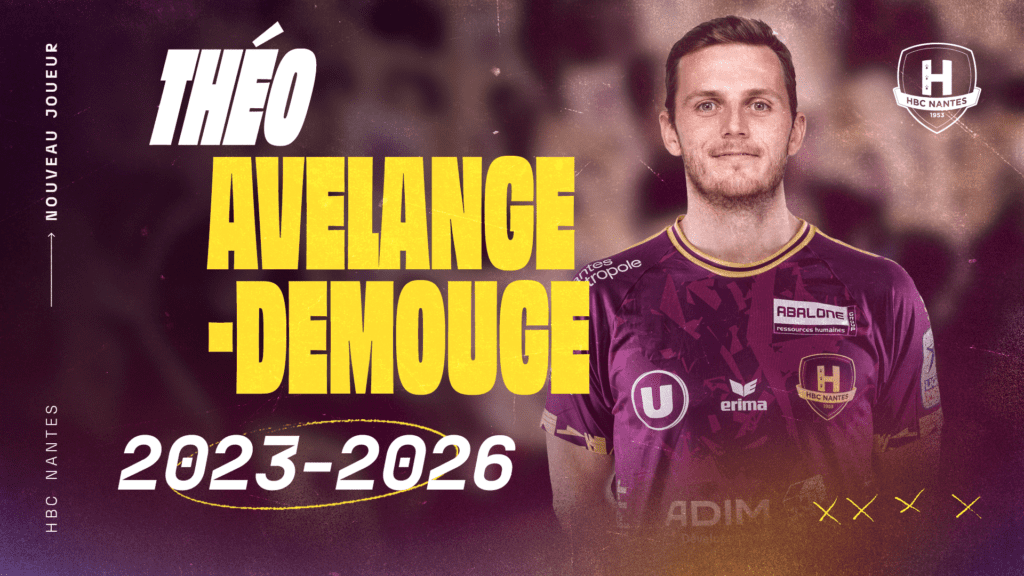 Officiel : Théo Avelange-Demouge va s’engager au HBC Nantes jusqu’en 2026