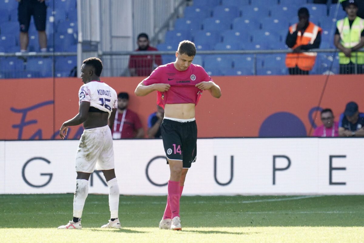 Avant le match contre le FC Nantes, le Montpelliérain Maxime Esteve ...