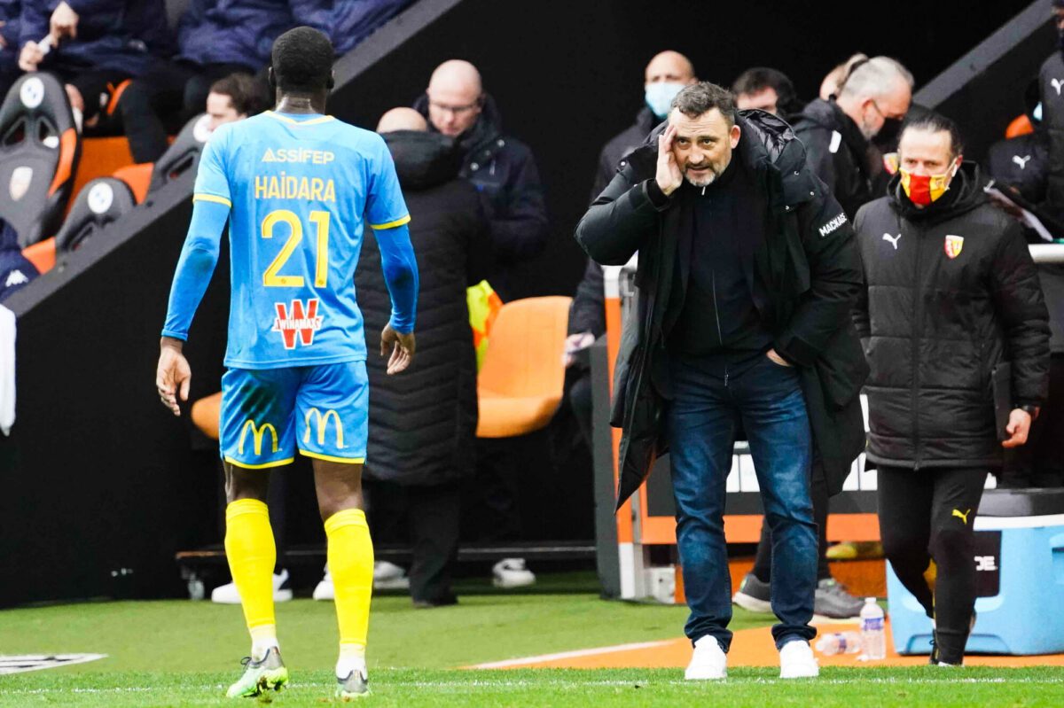 Franck Haise libéré de son poste de manager général du RC Lens