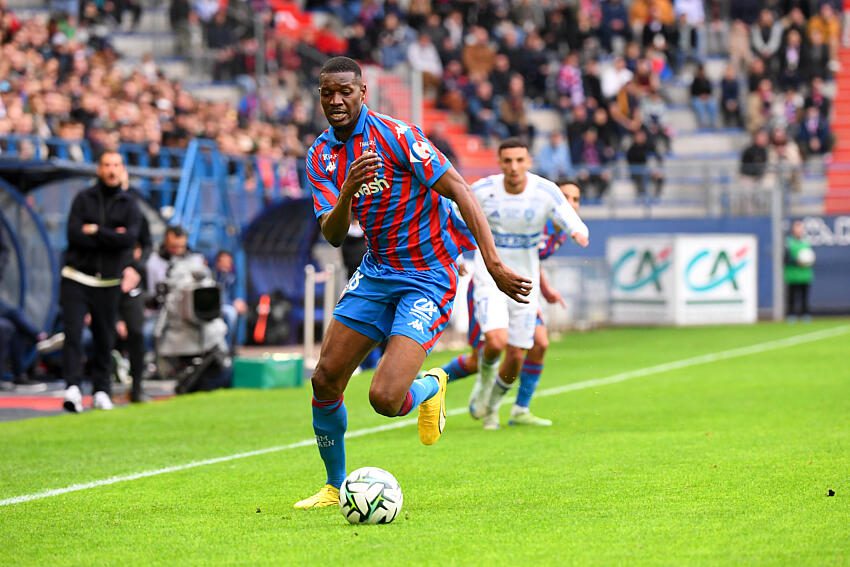 Ex-FC Nantes. Encore buteur avec Caen, Kalifa Coulibaly en commando ...